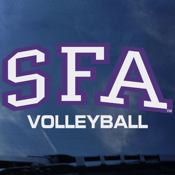 Shop SFA Volleyball Car Decal in Nacogdoches – Kampus Books