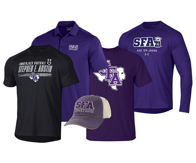 Women, Men Kids Apparels | SFA | Lumberjacks Merchandise – Kampus Books